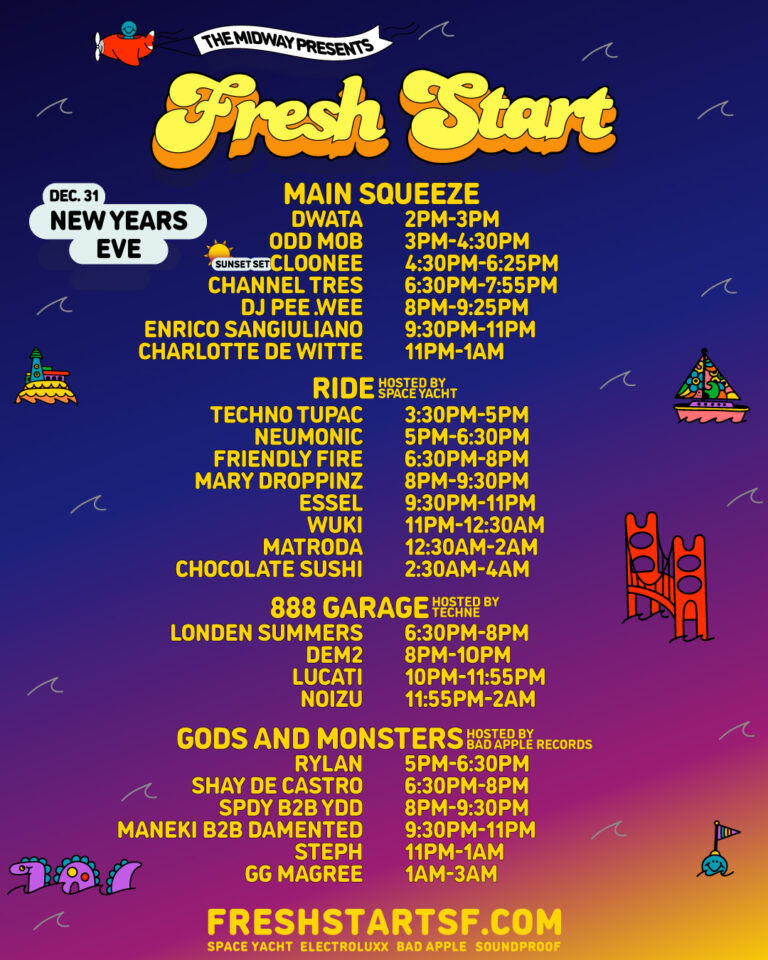 Fresh Start 2026 – SF's Annual New Years Block Party